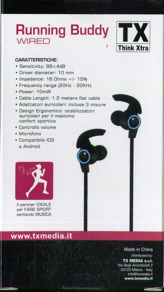 Tx Think Xtra Sports Running Earbuds | eBay