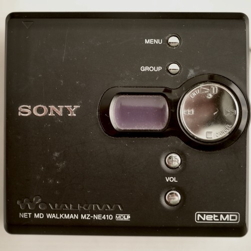 Sony Net MD Walkman MZ-NE410 MiniDisk Player Portable | eBay