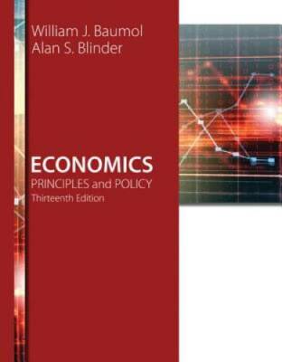 Economics: Principles and Policy - Hardcover By Baumol, William J ...