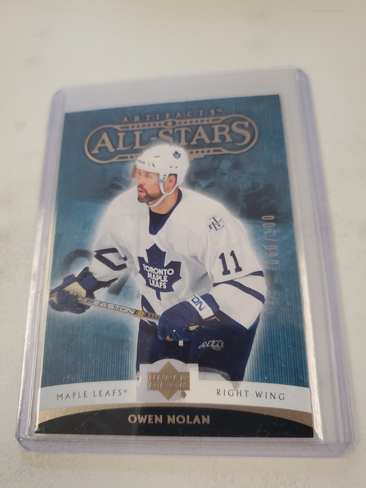 2005-06 Upper Deck Artifacts - All-Stars Pewter #197 Owen Nolan /100 ...