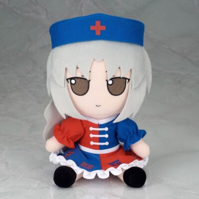 Touhou Plush Doll Series 49 " Fumo Fumo EIRIN " w/Button Badge. | eBay