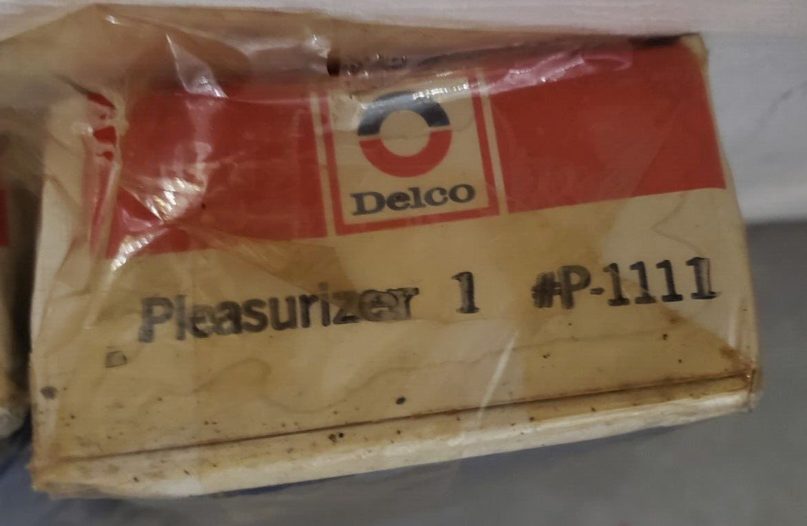 NOS Delco Pleasurizer Shock Absorbers P-1111 P-2121 Set GM Pontiac | eBay