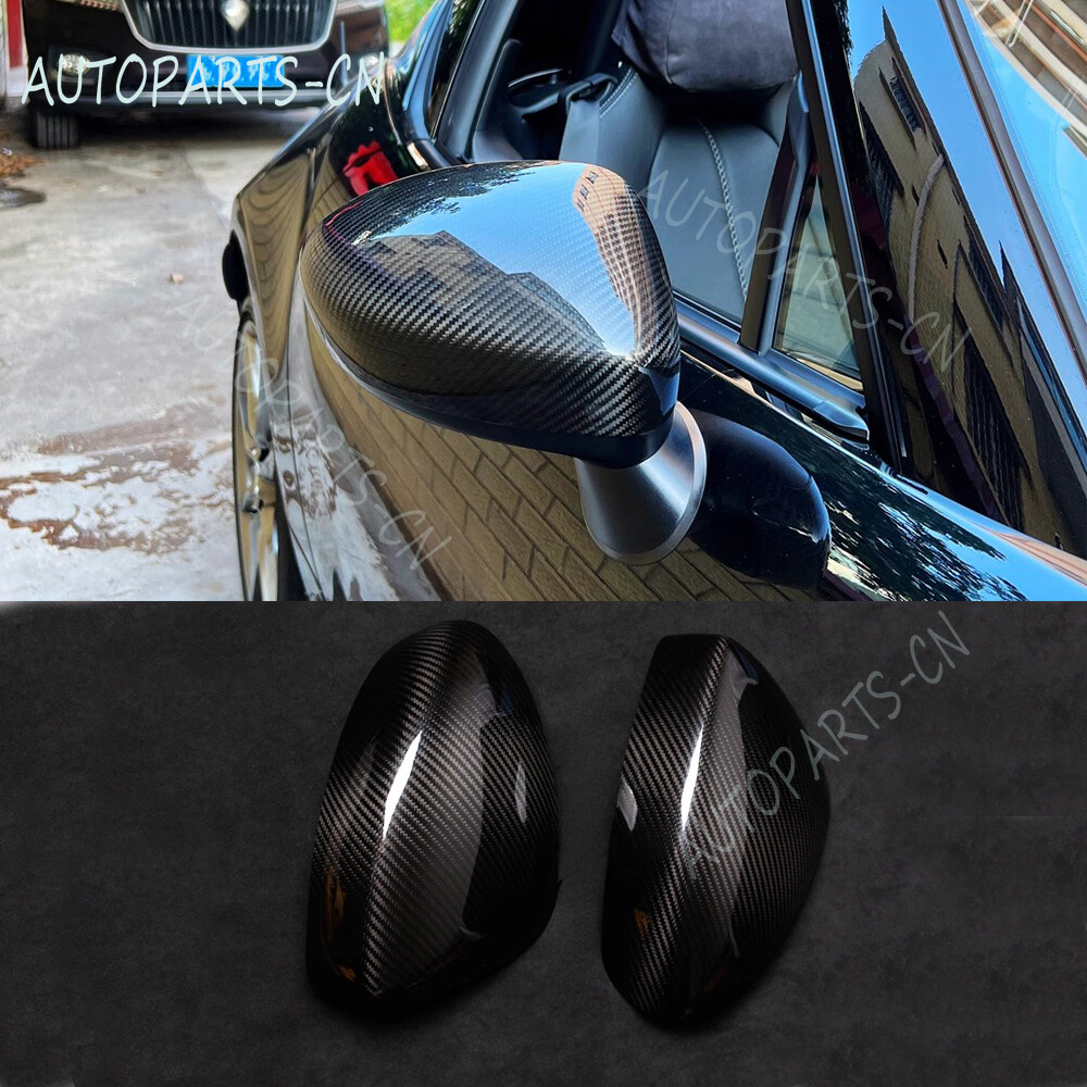 Real Carbon Fiber Rear View Side Mirror Cover 2PCS For Mazda MX-5 Miata ...