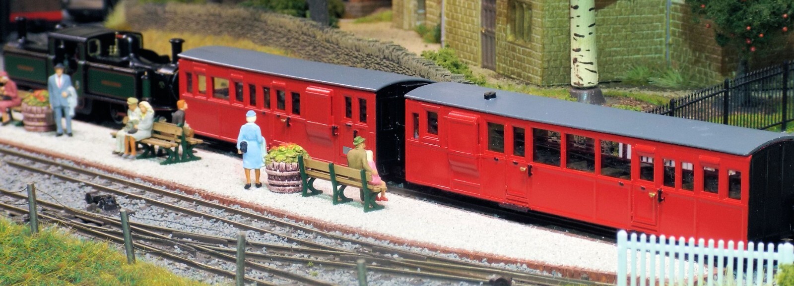 Fourdees Ltd Ffestiniog Railway Carriages 11 and 12 009 / OO9 Scale Kit ...