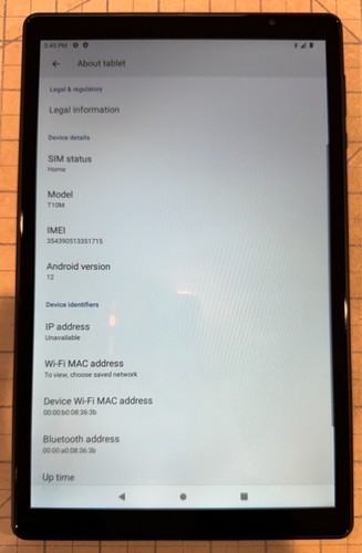 Vortex T10M - Blue - 64GB - 10.1 in. - (WiFi) - Tablet - WORKS GREAT | eBay