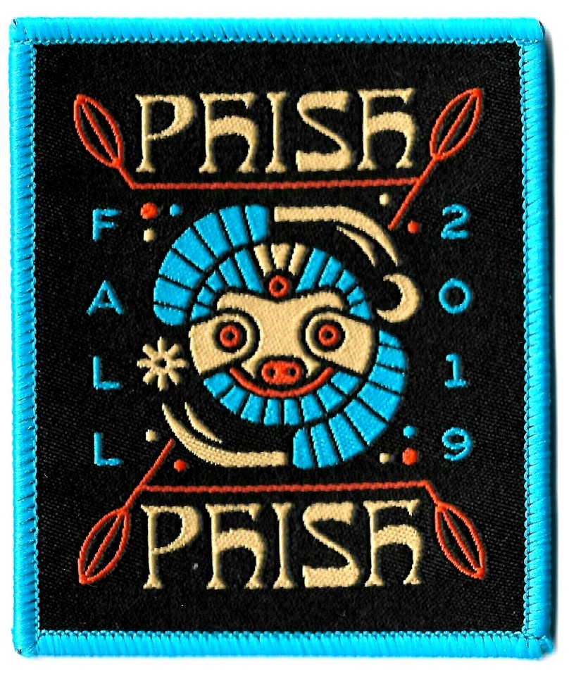 Phish Sloth Fall Tour Lot of 3 Patches Emblem Symbol Insignia Badge ...