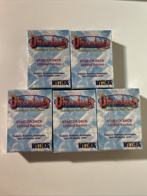 Chaosium Mythos Card Game Dreamlands 5 Starter Decks Limited Edition ...