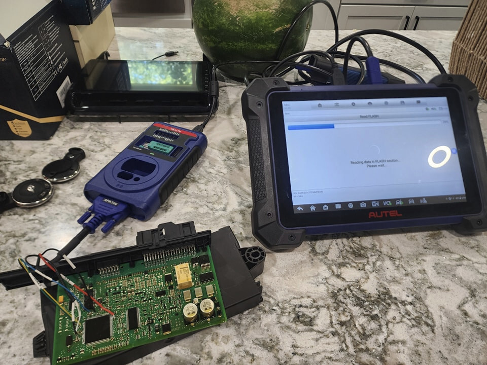 2006-2014 MINI Cooper Key Programming All Keys Lost and Add a Key CAS3 ...