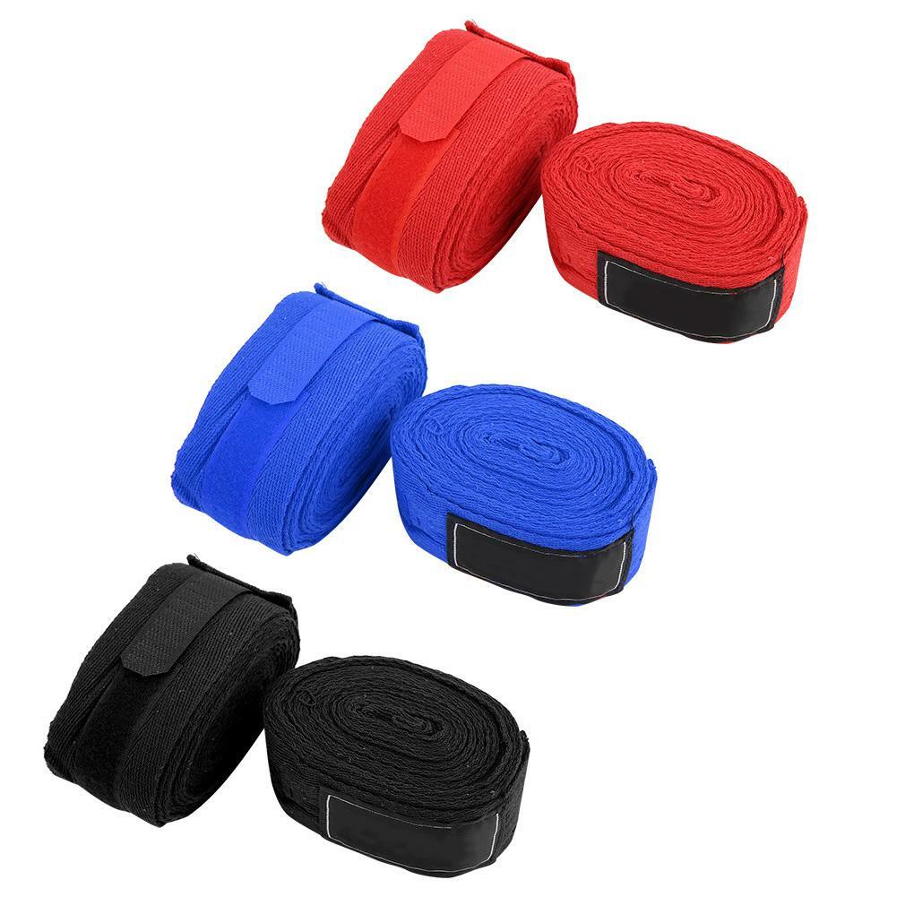 2PCS 5M Cotton Lengthened Boxing Hand Wraps Handwraps Bandages for ...
