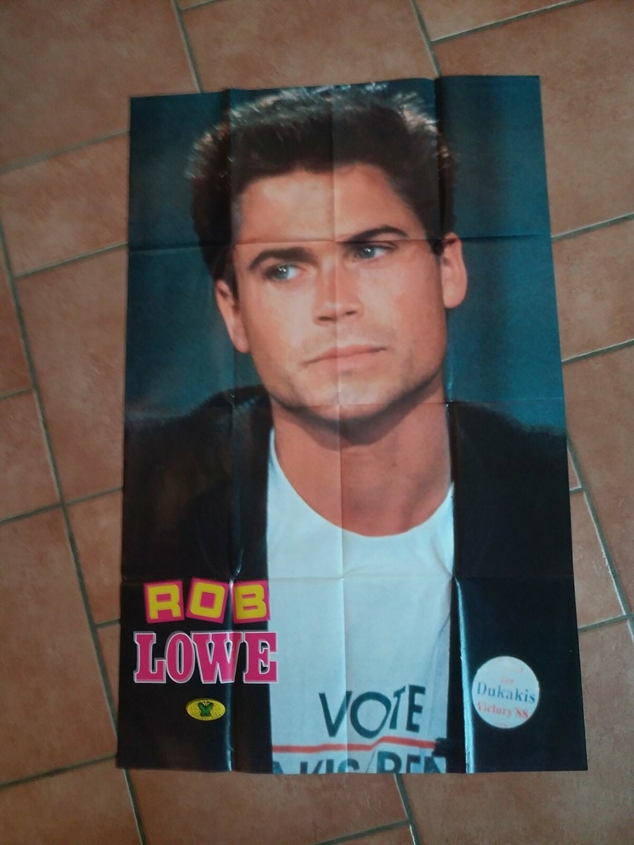 Manifesto Anni '80 Di Rob Lowe Oxford University Film (1984)
