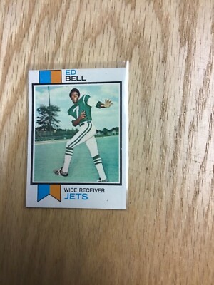 1973 Topps Football Ed Bell New York Jets Card #209 | eBay
