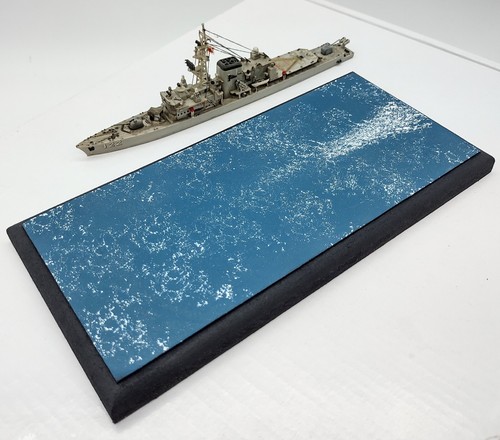 1:700 Scale Built Plastic Model Ship Diorama JDF Japanese Navy ...