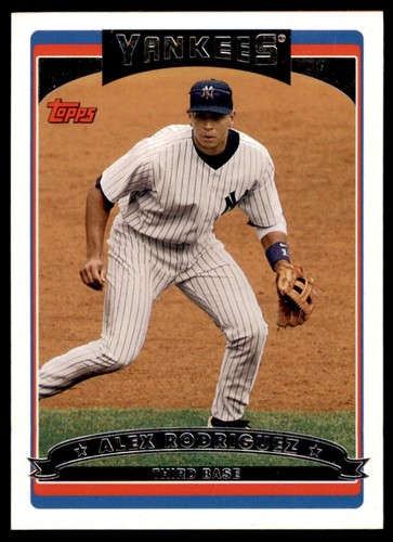 2006 TOPPS NEW YORK YANKEES ALEX RODRIGUEZ NEW YORK YANKEES #NYY1 | eBay