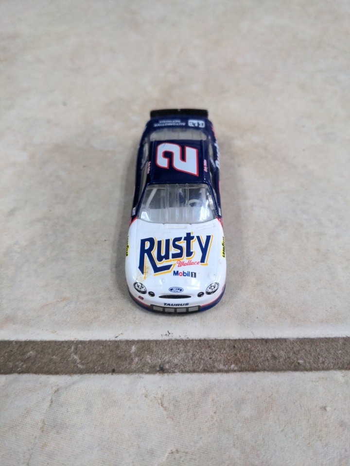 1999 Hasbro Winner's Circle 1998 Ford Taurus #2 Rusty Wallace 1/64 ...