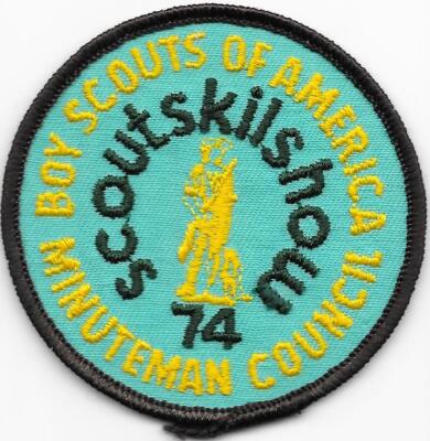1974 Scout Skill Show Minuteman Council Boy Scouts of America BSA | eBay