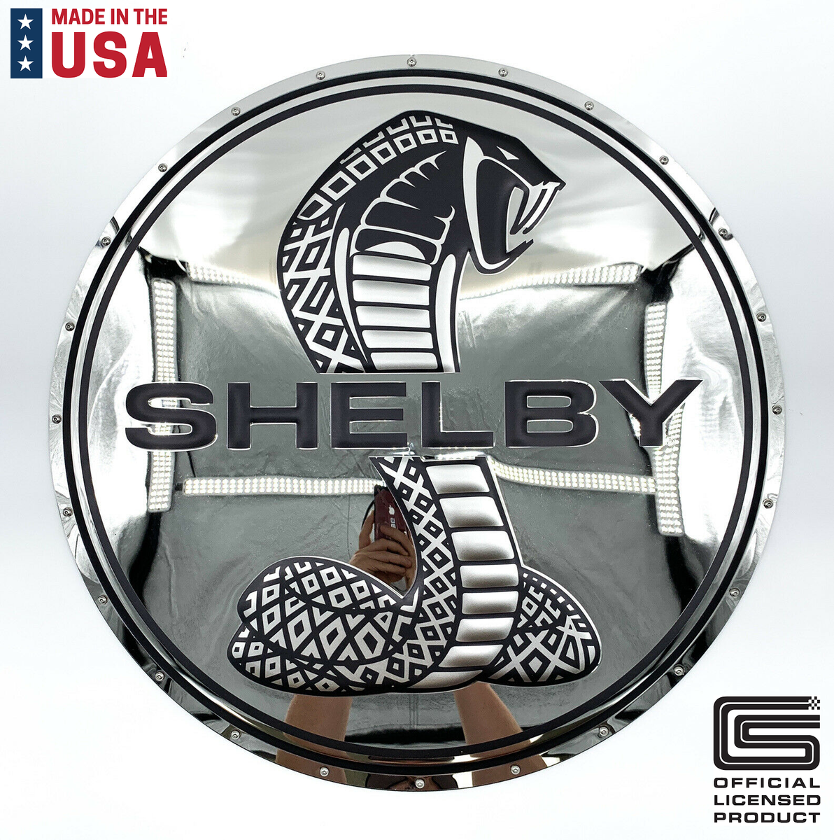 Shelby Super Snake Logo Mustang Shelby Cobra Logo Drawn On IPad.