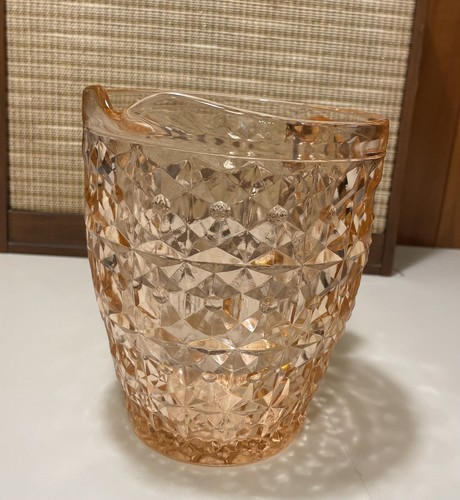 Vintage Pink/Blush Jeanette Buttons and Bows Holiday Pitcher 1940s | eBay