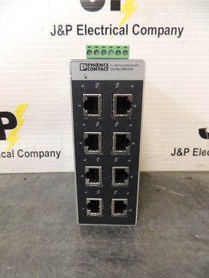 PHOENIX CONTACT FL Switch SFN 8TX-PN Industrial Ethernet Switch | eBay