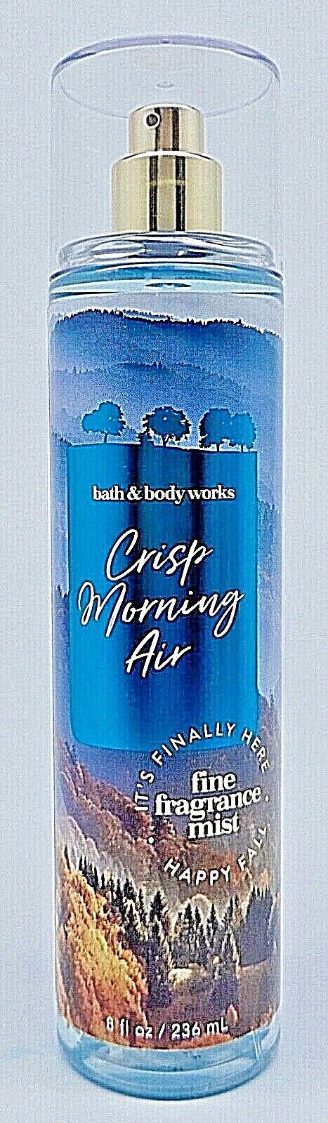 3 BATH & BODY WORKS CRISP MORNING AIR FINE FRAGRANCE BODY MIST SPRAY ...