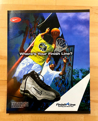 1998 Vintage Print Ad Nike Team Max Zoom 10"x12" | eBay