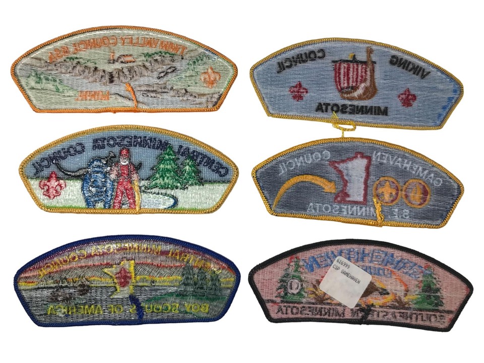 Lot of Minnesota Councils 1/2 Dozen BSA CSPs Mint CSP (BHP1896) | eBay