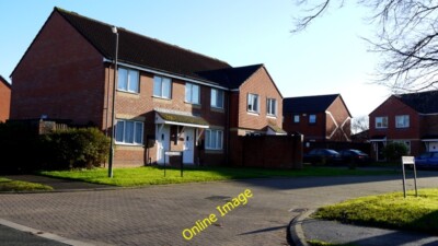 Photo 6x4 Cares Close Bishop's Cleeve Housing on the northern edge of ...