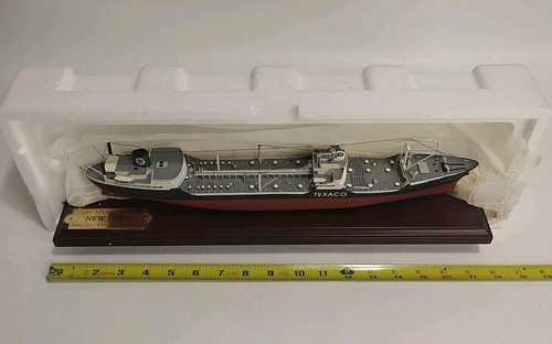 Vintage FAMM TEXACO / Chevron NEW YORK TANKER SHIP Oil Tanker 2002 BOAT ...