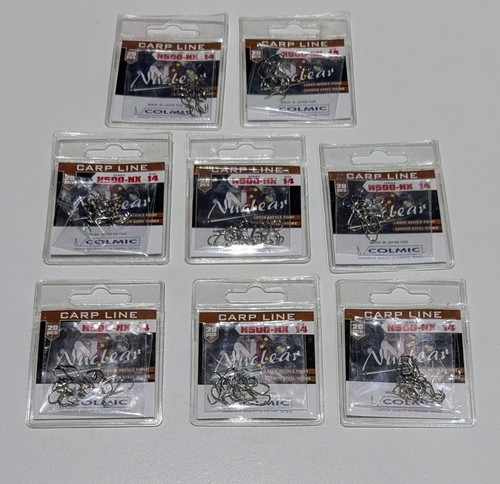 Colmic Fishing Hooks N500 Size 14 Joblot | eBay