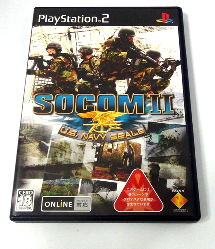 Sony PlayStation2 (PS2) SOCOM II: U.S. Navy SEALs game Japan ...