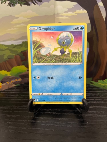 Dewpider 047/195 - Silver Tempest - Common - Pokemon Card TCG - LP | eBay
