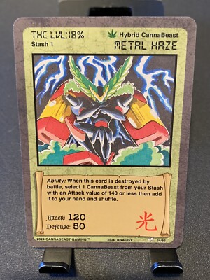 2024 Cannabeast TCG: Metal Haze (Non Holo) (Sprout Rarity) (NM) | eBay