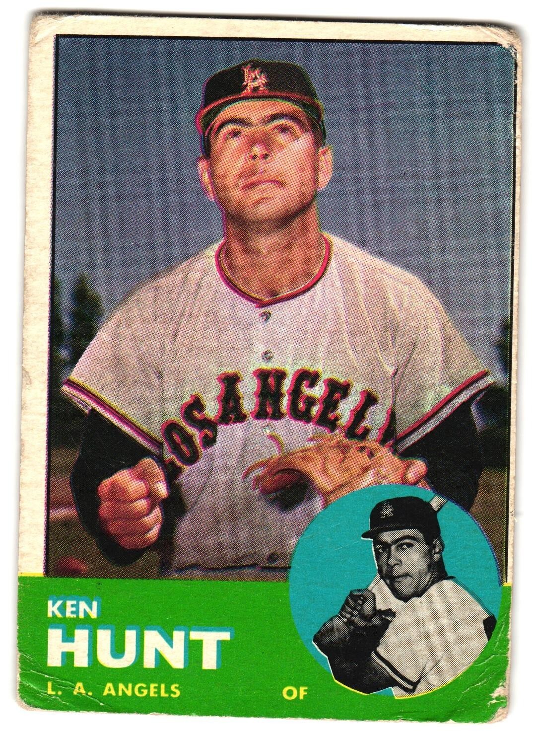 Ken Hunt Topps 1963 Card # 207 Set Filler | eBay
