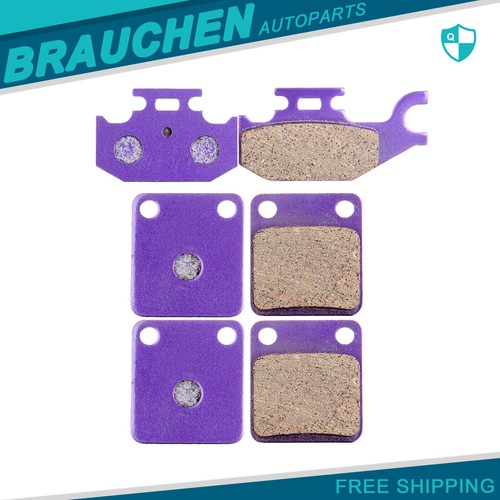 Front Rear Brake Pads For 2006-10 Yamaha YFM450FX 4x4 Wolverine 450 ...