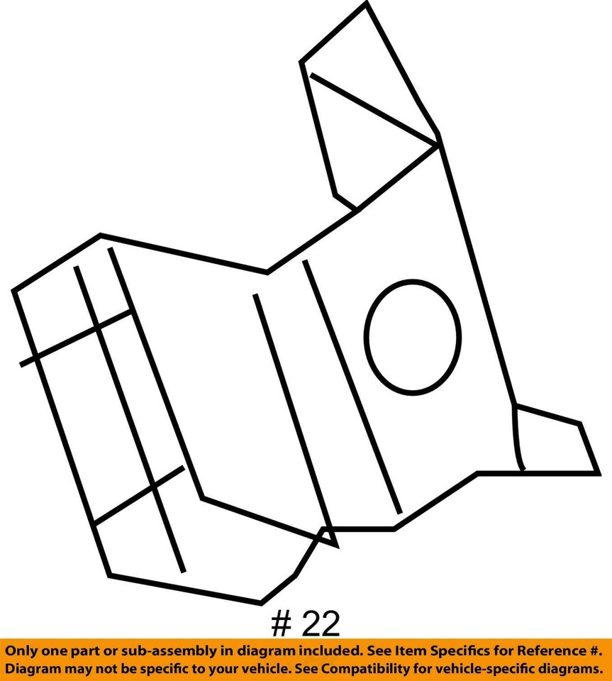 GM OEM 16-24 Envision Fender Structural Components Rails-Rail Extn ...