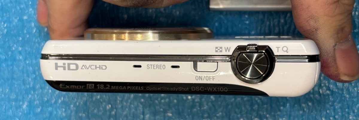 SONY Cyber shot DSC-WX100 white 18.2MP Digital Camera SONY Cyber shot DSC-WX100 white 18.2MP Digital Camera