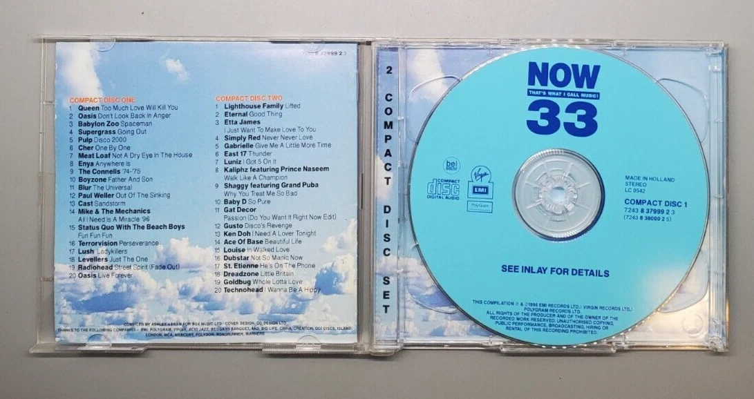 Now Thats What I Call Music 33