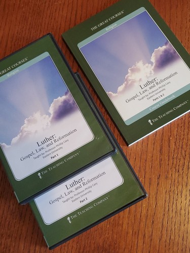 Great Courses Luther Gospel Law and Reformation 4 DVDs (24 Lectures ...