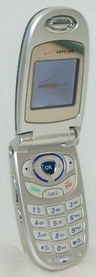 LG VX3300 Verizon Wireless Flip Open Style BLUE STRIPES Cell Phone ...
