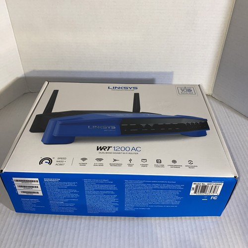 Linksys WRT1200AC 1200 Mbps 4-Port Gigabit Wireless AC Router ...