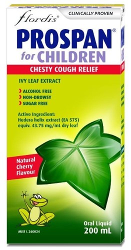 New Prospan for Children Kids Cough Syrup 200ml Chesty Cough Relief ...