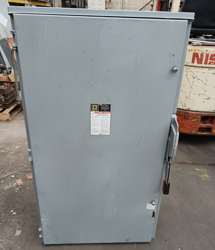 SQUARE D H365NR 400 AMP SAFETY SWITCH DISCONNECT NEMA 3R 3 POLE FUSIBLE ...