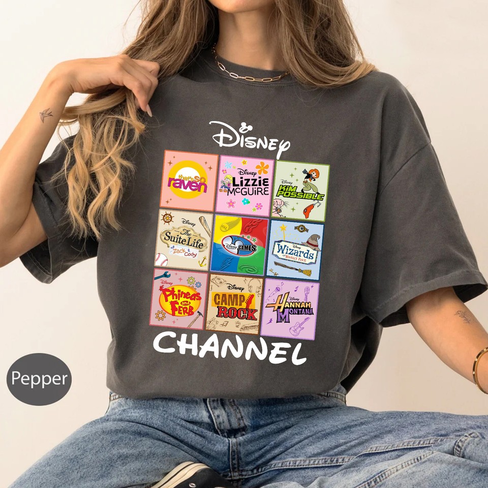 Vintage Disney Channel Shirt, Retro Disney Channel Unisex Adult Kid ...