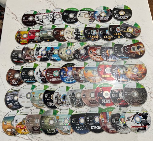 Xbox Video Game Lot Of 57 Games UNTESTED Disc Only | eBay