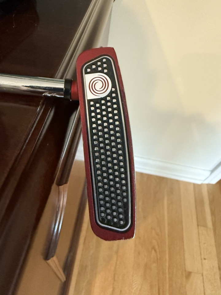 Odyssey O-Works Red Jailbird Mini 33” Putter with HC | eBay