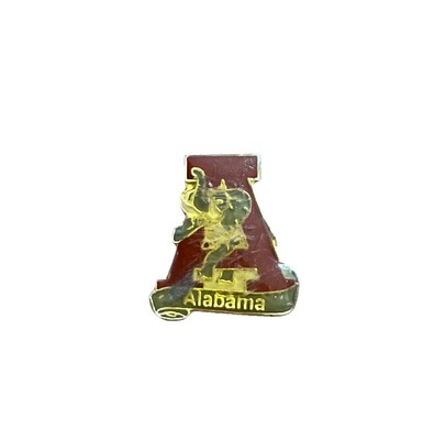 Alabama University Crimson Tide Vintage Lapel Pin College Football Big ...