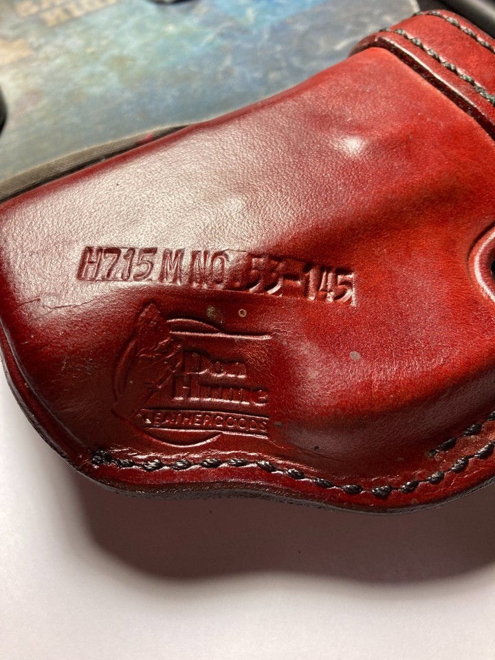 Don Hume Concealment Holster H715 MNO.53-145 Brown Leather with Clip | eBay