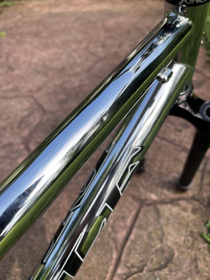 Original 95 Elf Bmx Frame Answer Fork Chris King Headset RL Seat post ...