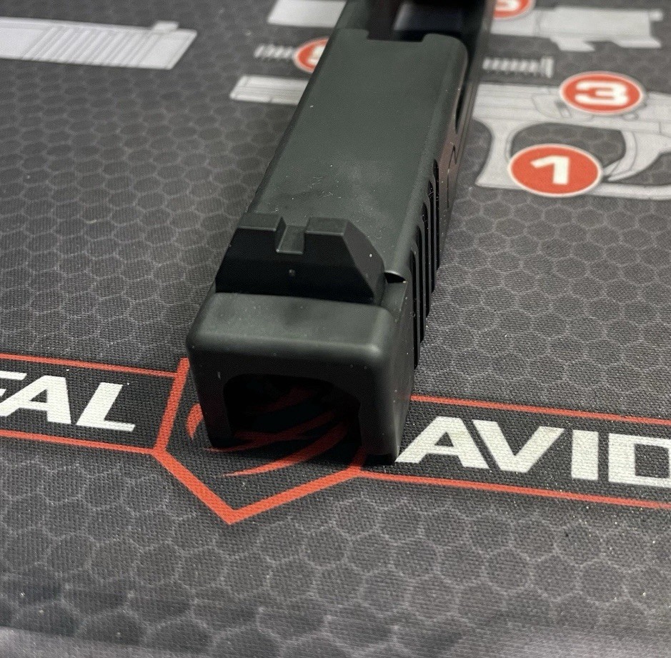 Glock 19, 23, 17 Suppressor Height Sights for Glock Poly White Dot 2 ...