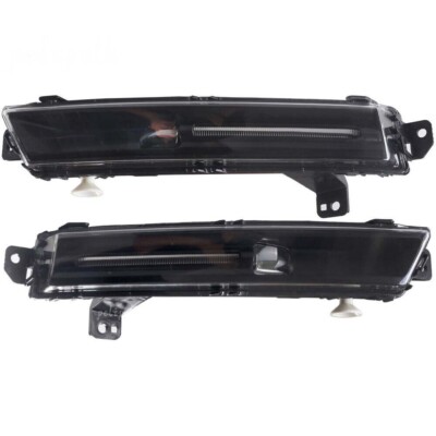 1Pair Front LED DRL Daytime Fog Lamp Lights For Range Rover Velar 2018 ...