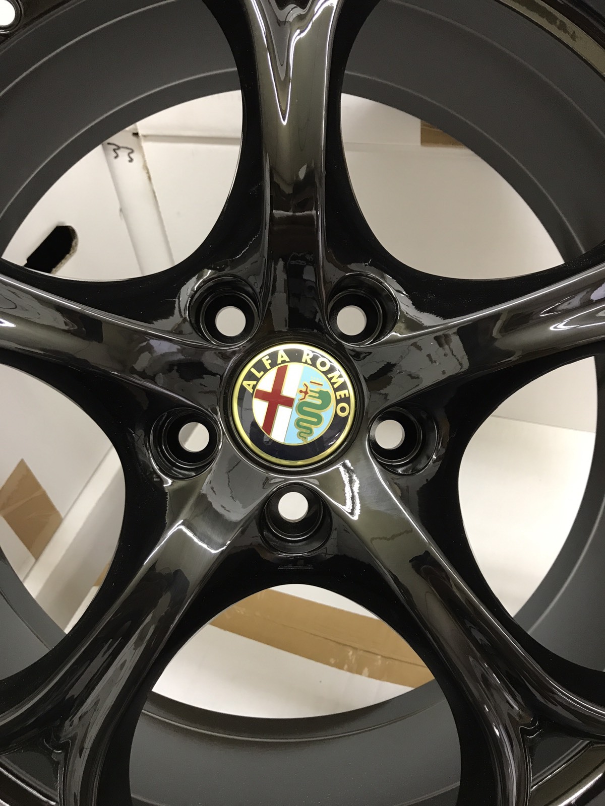 Alfa Genuine Giulia QV Veloce Rims 159 Wheels Rims Velgen Cerchi 19 ...